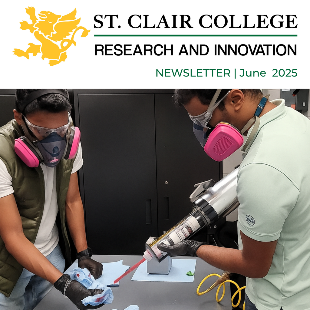 St. Clair College Research & Innovation Newsletter – June 2025 Edition – St. Clair College ...
